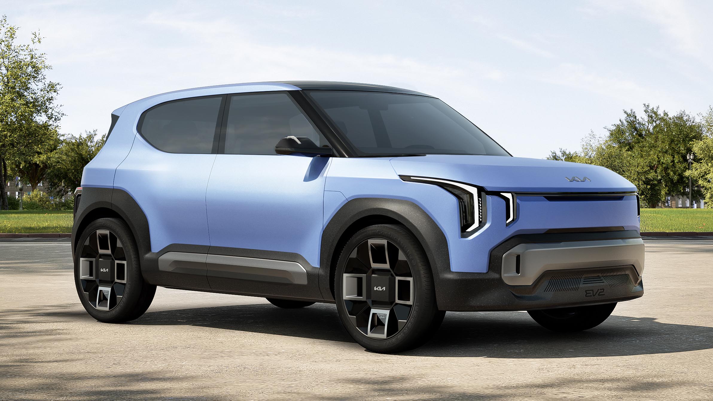 Kia’s Concept EV2 is a dinky electric SUV you can dine on the floor of | Top Gear